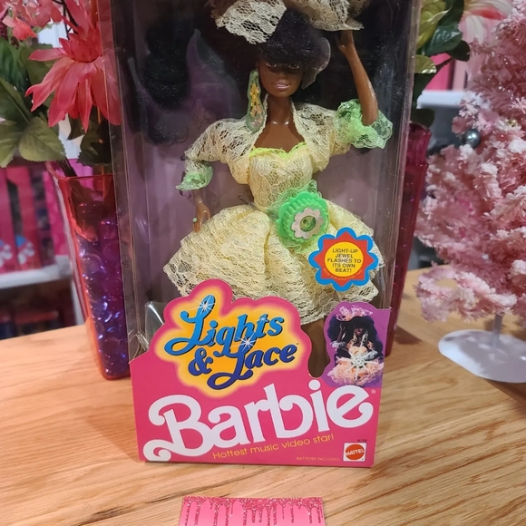 Mattel | Toys | New 99 Lights Lace Christie Barbie Hottest Music Video ...